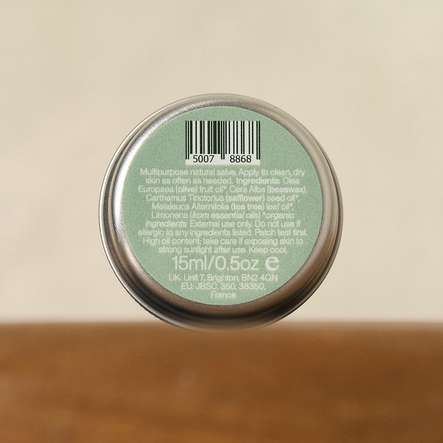 Balmonds Tea Tree Balm - Natural, Traditional All-Purpose Ointment